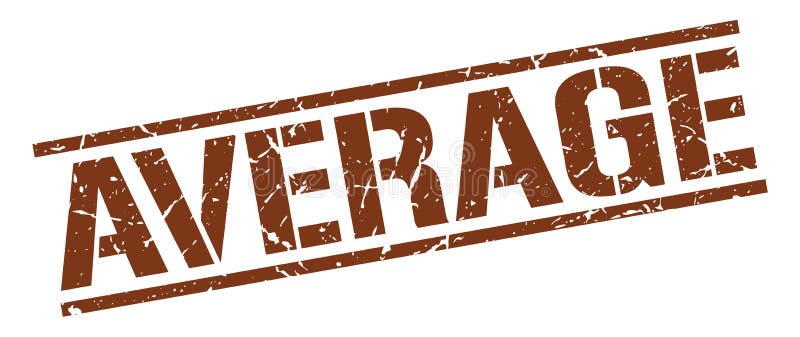 Average stamp stock vector. Illustration of label, badge - 122098828