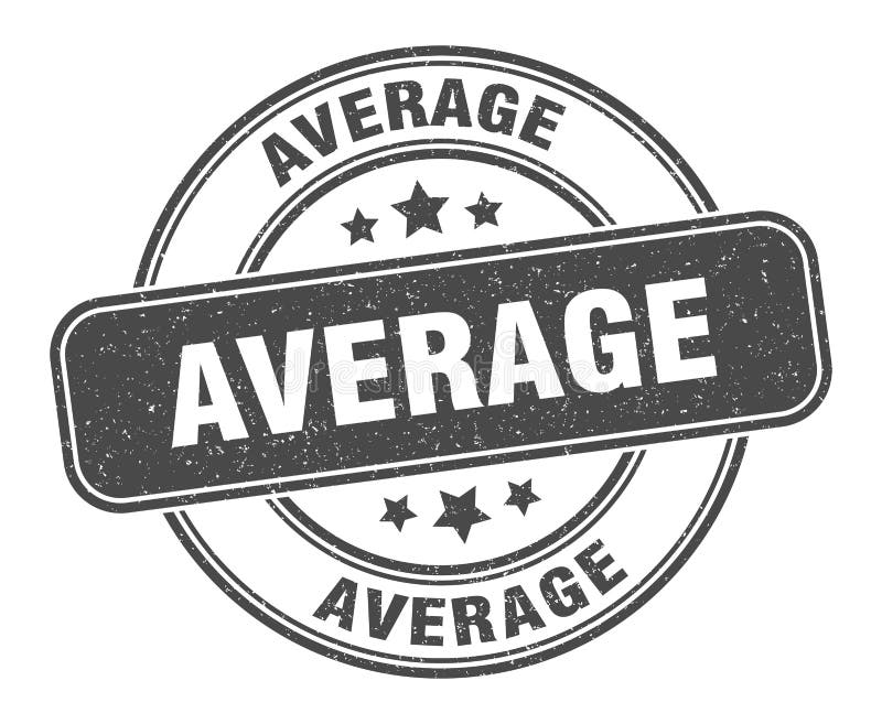 Average Stamp. Average Round Grunge Sign Stock Vector - Illustration of ...