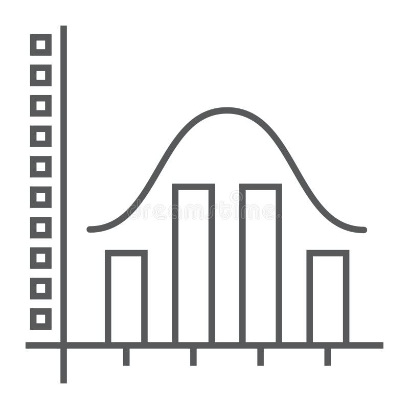 Average Line Icon, Data and Analytics Stock Vector - Illustration of ...