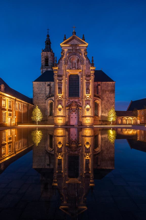 Averbode Abbey stock photo. Image of beautiful, flandres - 51208550