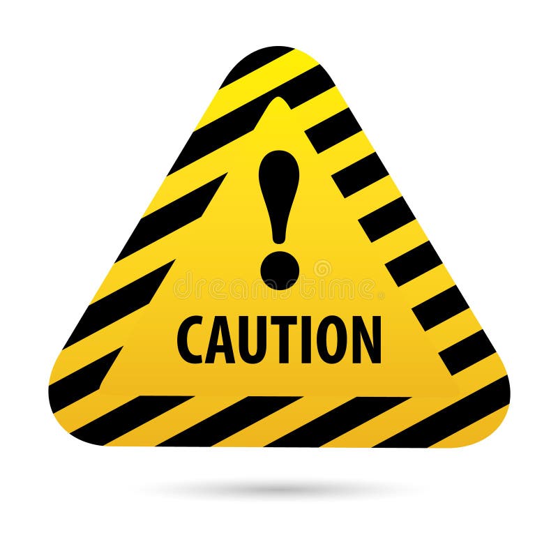 Avertissement De Signe, Danger Illustration Stock - Illustration du ...