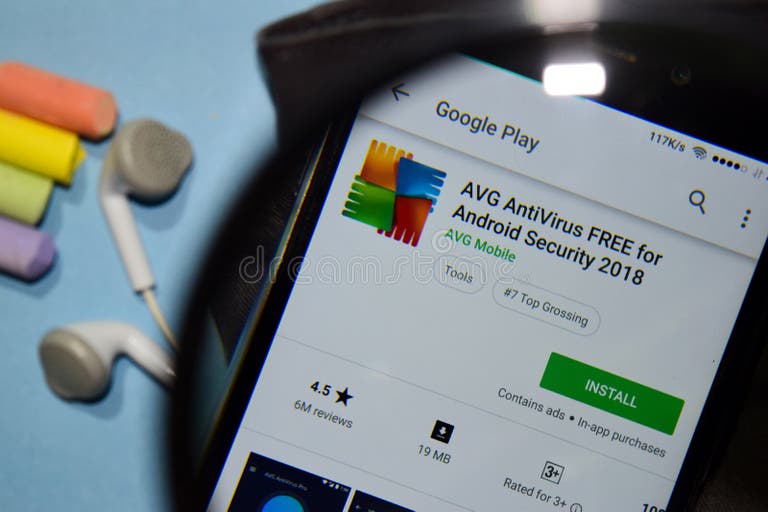 AVG AntiVirus FREE for Android Security 2018 Dev App with Magnifying on ...
