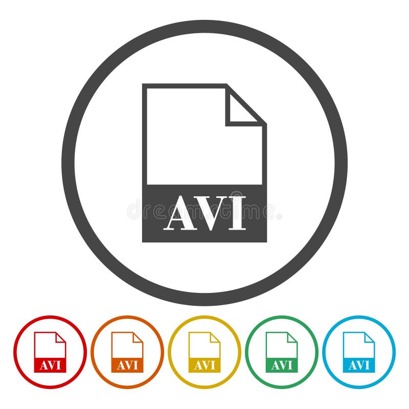 Avi Icons Stock Illustrations – 708 Avi Icons Stock Illustrations ...