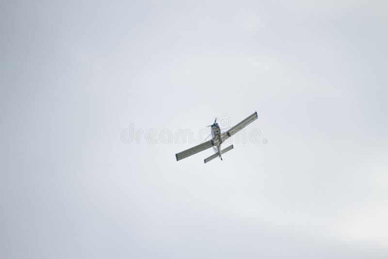 Avia Show. Airplanes in the Sky Stock Photo - Image of propeller ...