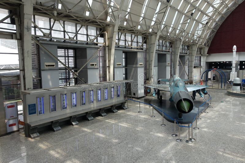 Aviation Exhibition in Sichuan Science and Technology Museum Editorial ...