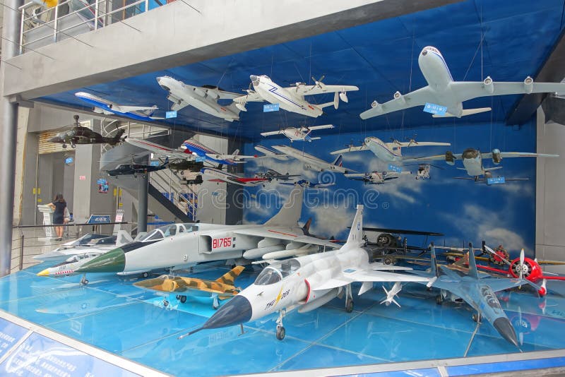 Aviation Exhibition in Sichuan Science and Technology Museum Editorial ...