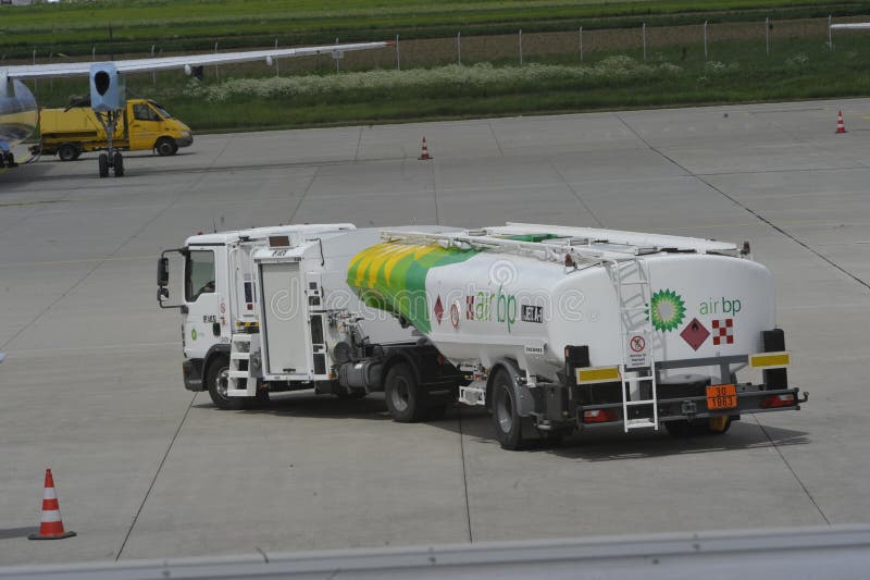 Aviation Fuel for Aircrafts Editorial Stock Image - Image of industry ...