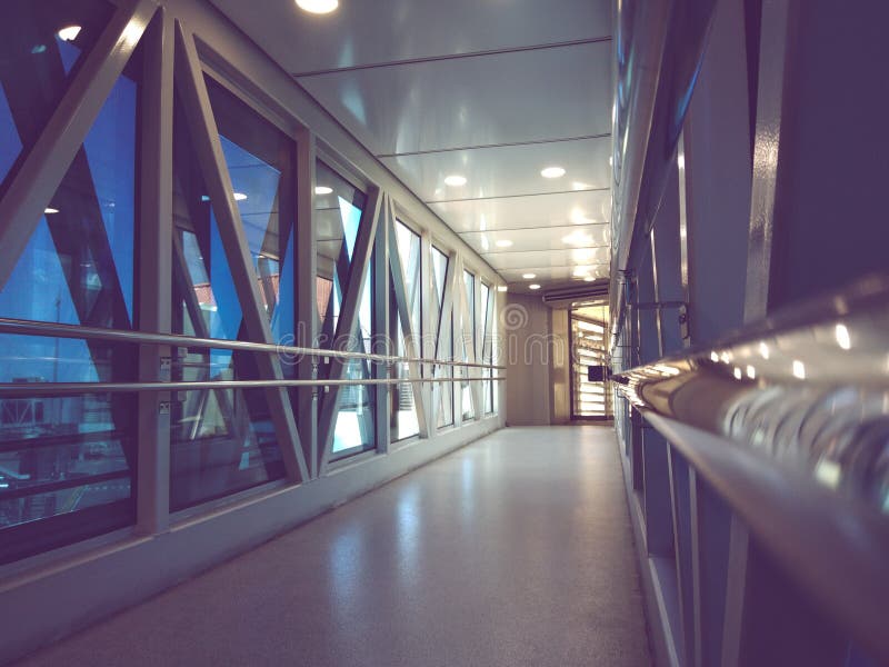 Aviobridge stock image. Image of hallway, aviobridge - 200312521