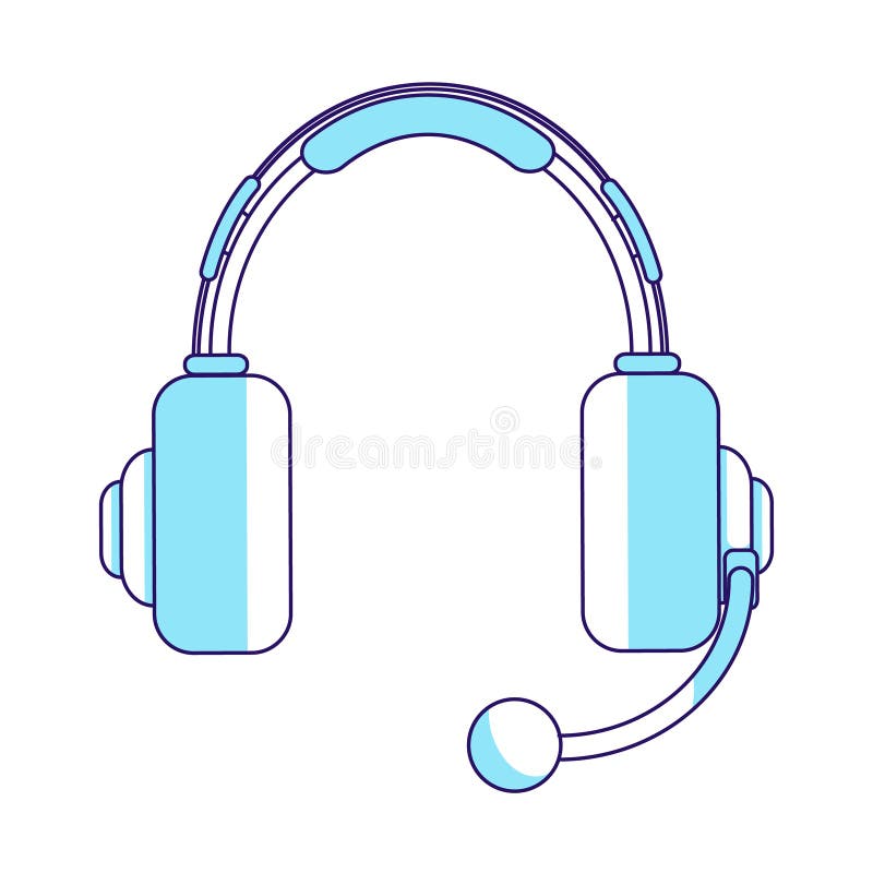 Headset Pilot Stock Illustrations – 262 Headset Pilot Stock ...