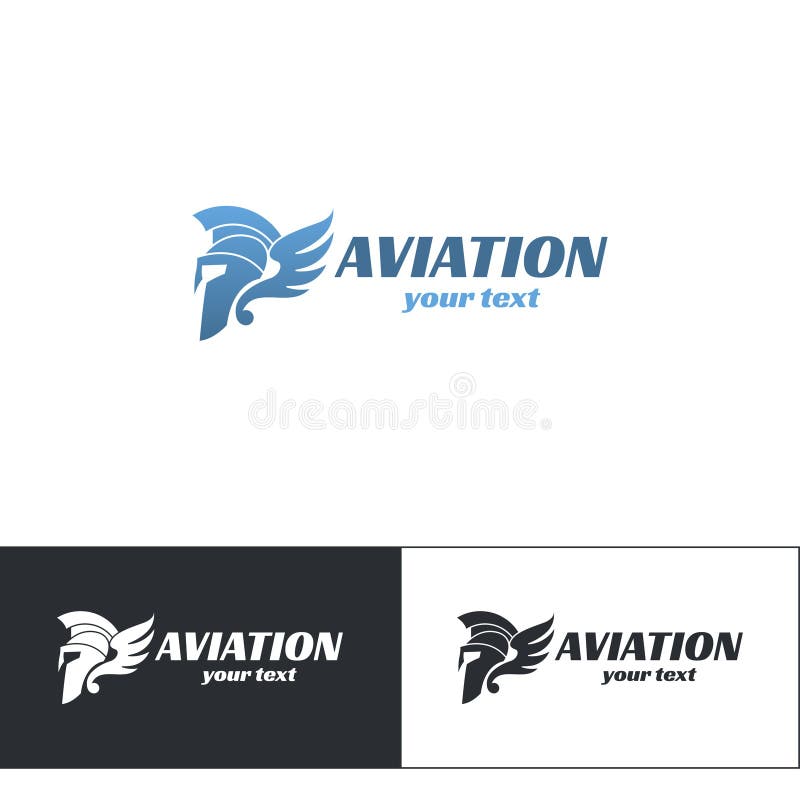 Aviation Logo, Plane Logo Design. Simple Flat Vector Illustration Stock ...