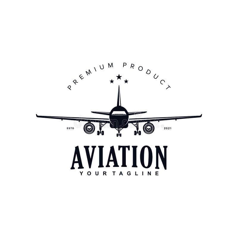 Aviation Logo Design Template Inspiration Idea Concept Stock Vector ...