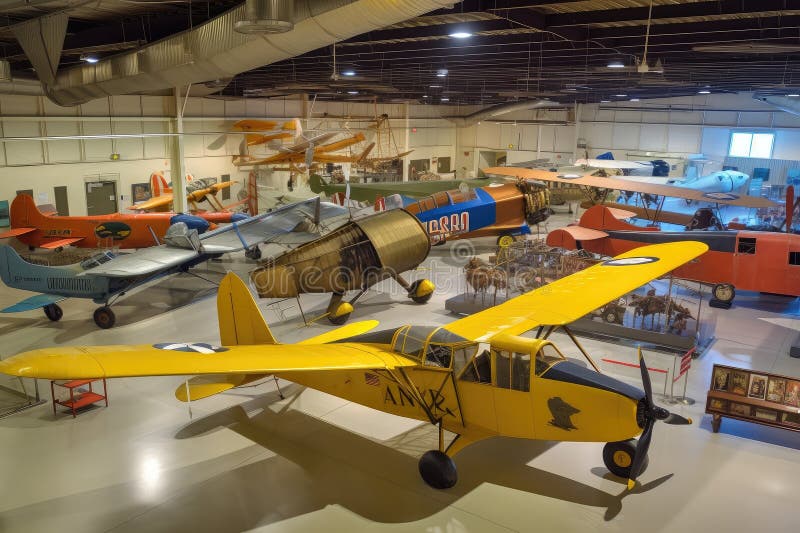 Aviation Museum, Showcasing the History of Aviation with Vintage Planes ...