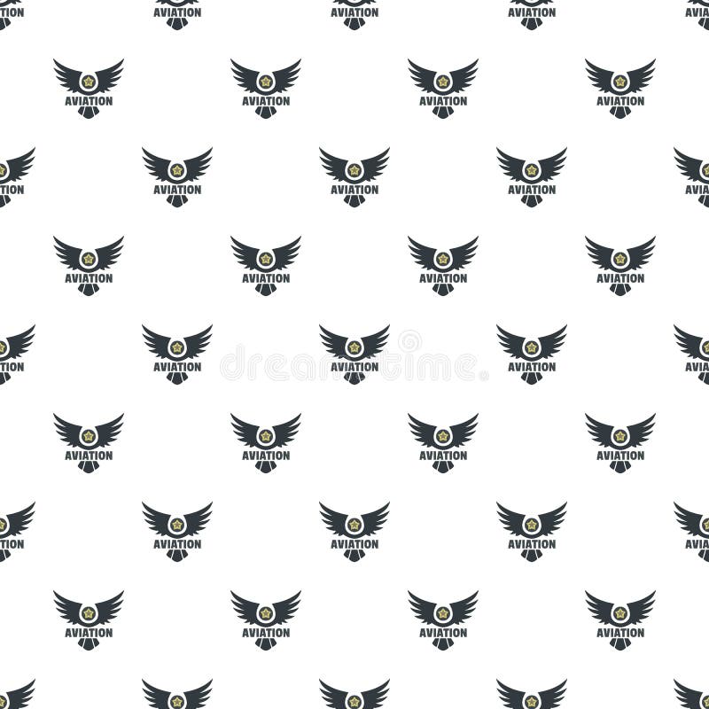 Aviation Pattern Seamless Vector Stock Vector - Illustration of ...