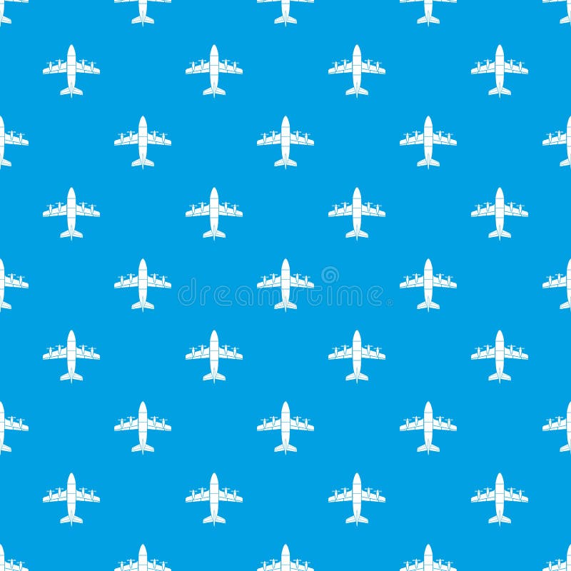 Aviation Pattern Seamless Vector Stock Vector - Illustration of ...