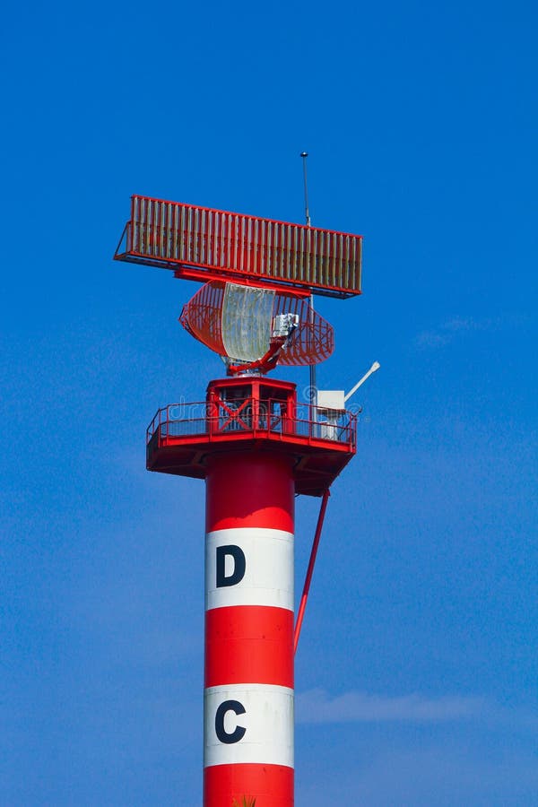 Aviation Radar Tower stock image. Image of tower, safety - 24110331