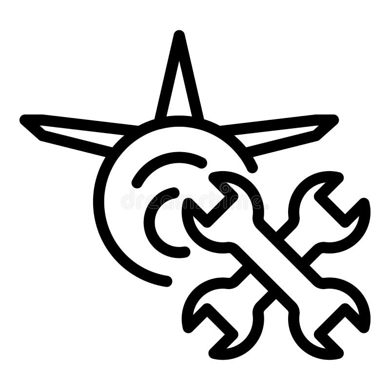 Aviation Icon Maintenance Stock Illustrations – 1,107 Aviation Icon ...