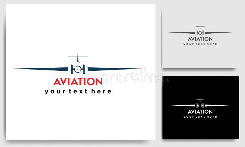 Aviation School Academy Flight Logo Design Vector Stock Vector ...