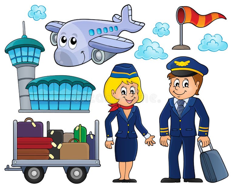 Flight Attendant Drawing Stock Illustrations – 320 Flight Attendant ...