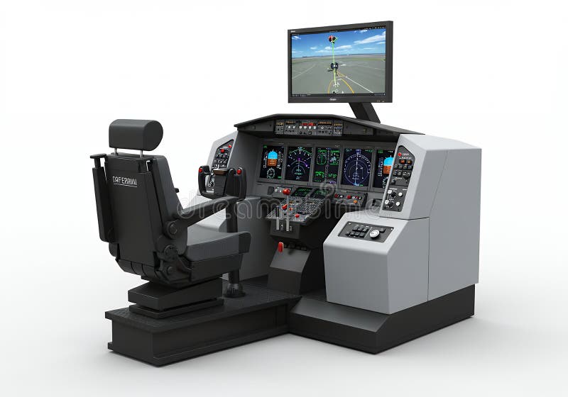 Aviation Training Simulator Stock Illustrations – 135 Aviation Training ...