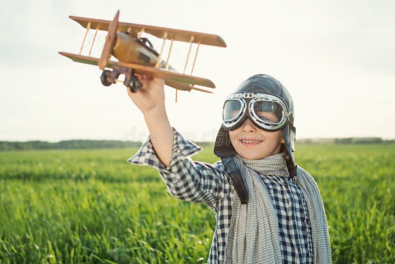 Aviator stock photo. Image of helmet, summer, retro, vacations - 61556024