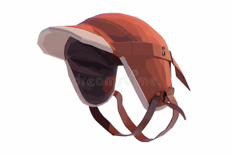 Aviator Hat Isolated Illustration Stock Vector - Illustration of style ...