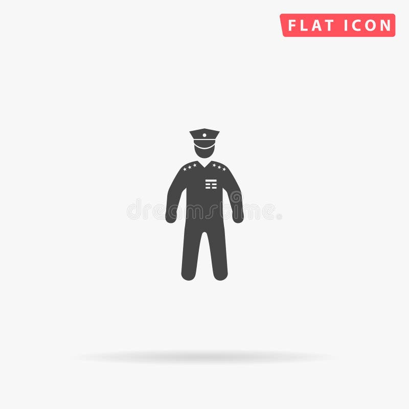 Aviator, Pilot Flat Vector Icon. Hand Drawn Style Design Illustrations ...