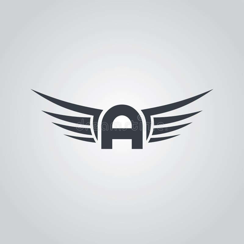 Aviator Symbol Logo Logotype Theme Stock Vector - Illustration of blue ...