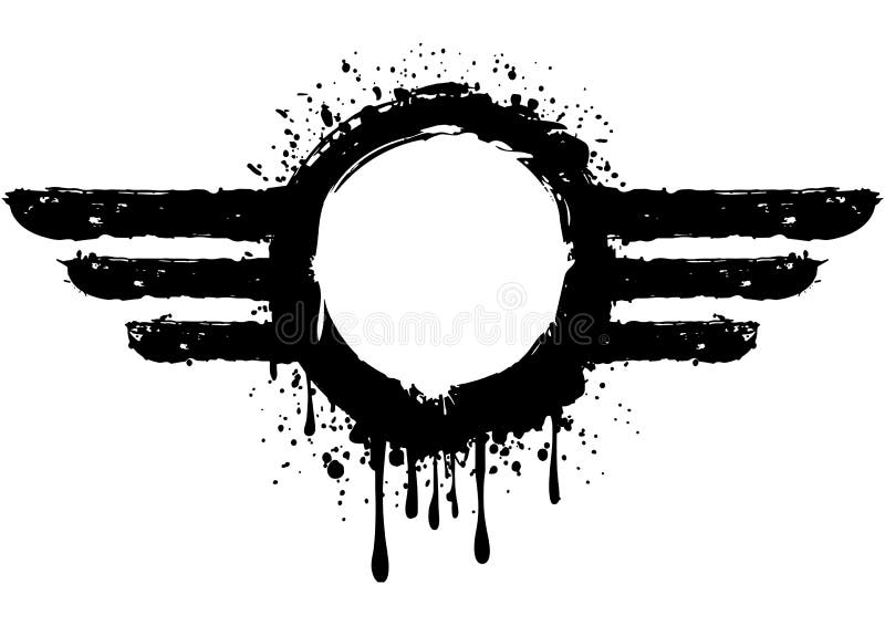 Aviator Symbol - Shield Theme with Wings Logo Design Stock Vector ...