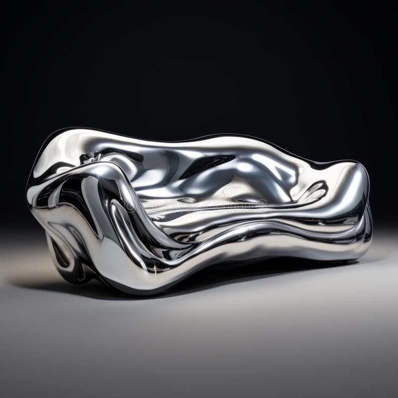 Avicii-inspired Modern Sofa with Abstract Wavy Shape 3d Print Stock ...