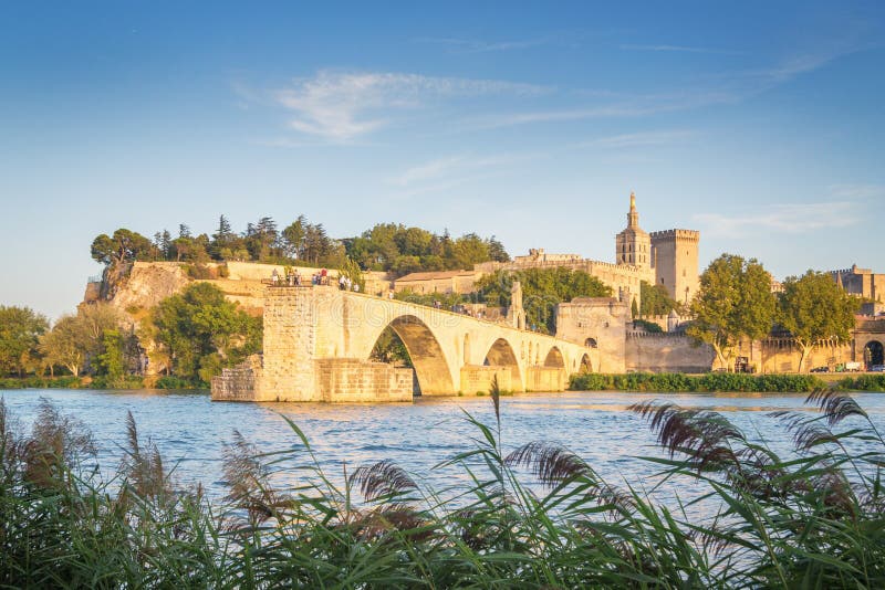 Avignon - France stock image. Image of papes, palace - 100896749