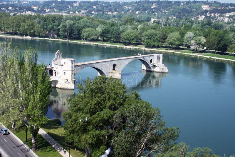 Avignon s bridge stock photo. Image of france, architecture - 20259120