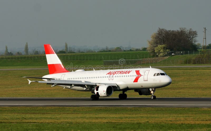 Avion Austrian Airlines Circulant Photographie éditorial - Image du ...