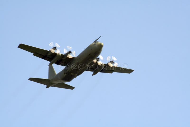 Avion de charge de Hercule photo stock. Image du avion - 1664562