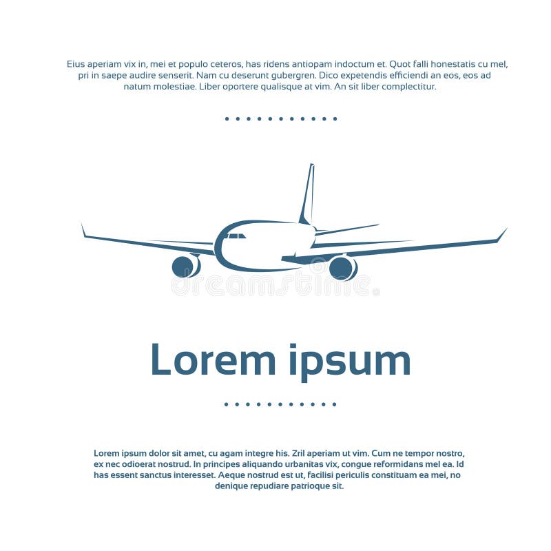 Avions Logo Color Icon Vector Plat Illustration de Vecteur ...