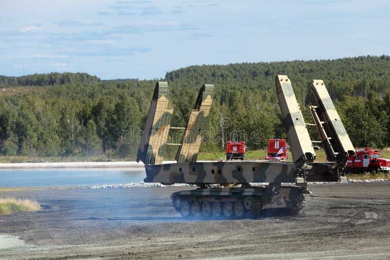 Armoured Vehicle-launched Bridge (AVLB) Editorial Stock Photo - Image ...