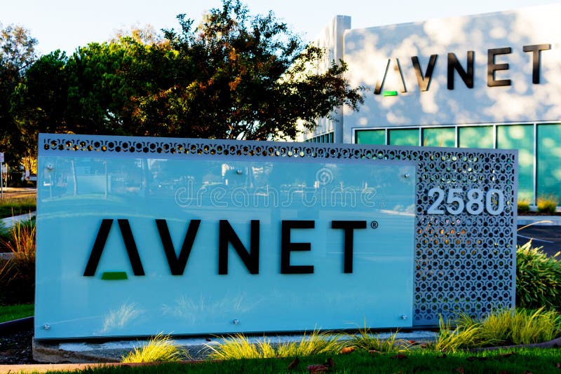 Avnet Silicon Valley Office. Avnet, Inc Editorial Stock Image - Image ...