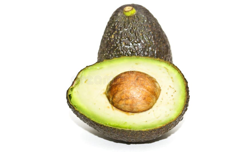 Detail Picture of an Ugly Rotten Avocado Stock Photo - Image of white ...