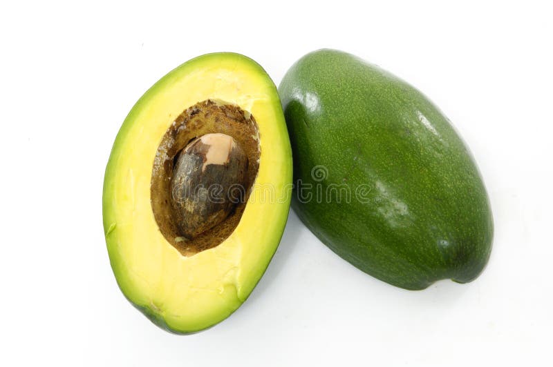 Green Avocado Avocados, Many Angles and View Side Top Front Sliced ...