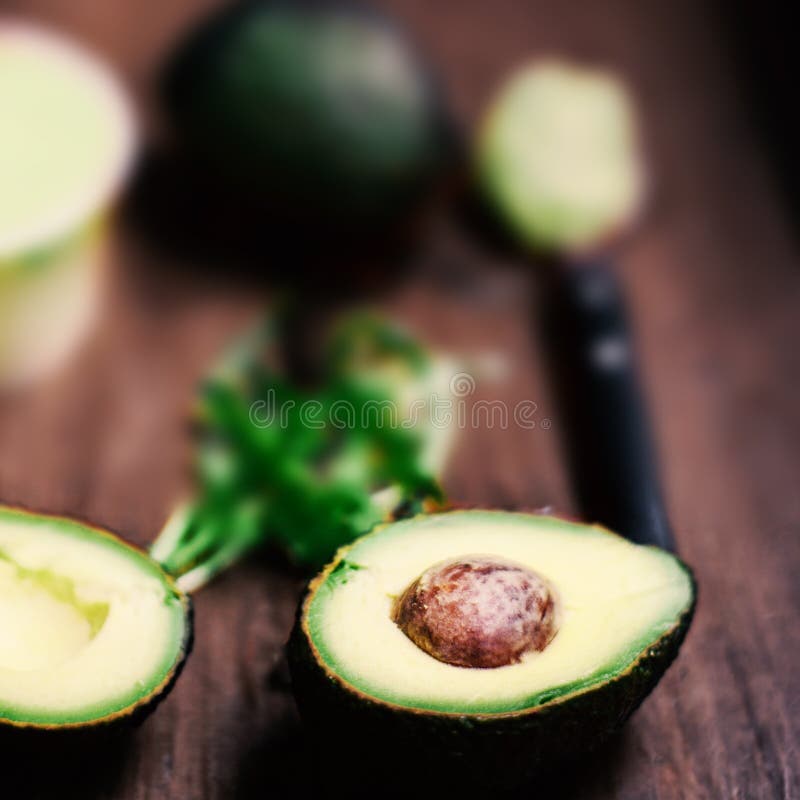 Avocado / Avocado Fruit / Halved Avocado Stock Image - Image of fruit ...