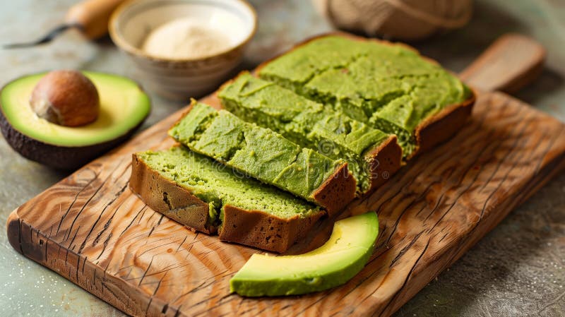 Avocado bread stock photo. Image of slice, vegetable - 325056248