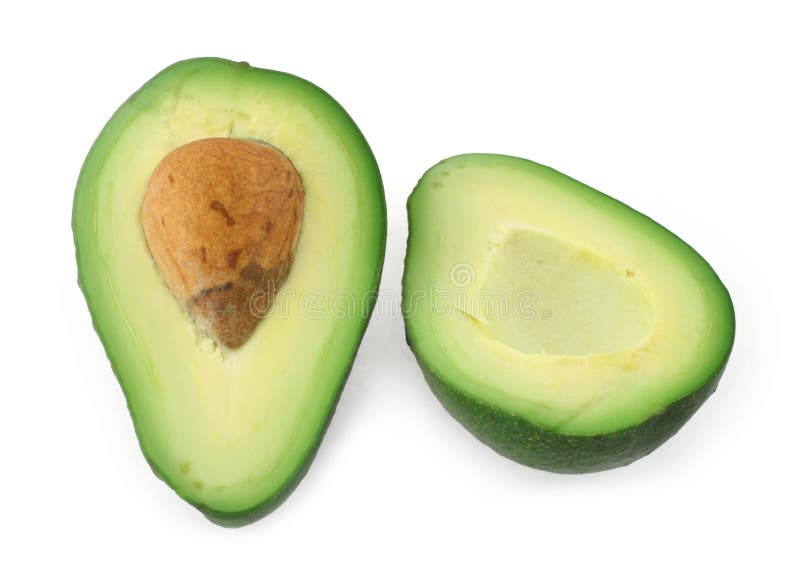 Avocado cut in half stock photo. Image of detail, background - 3778340