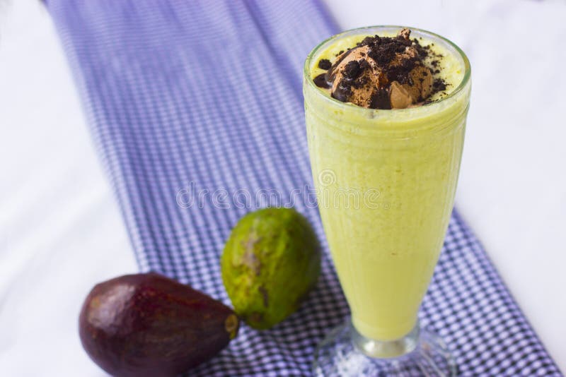 Avocado float chocolate stock photo. Image of fruit - 262633380