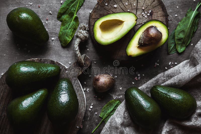 Avocado. Food on the table stock photo. Image of natural - 158411746