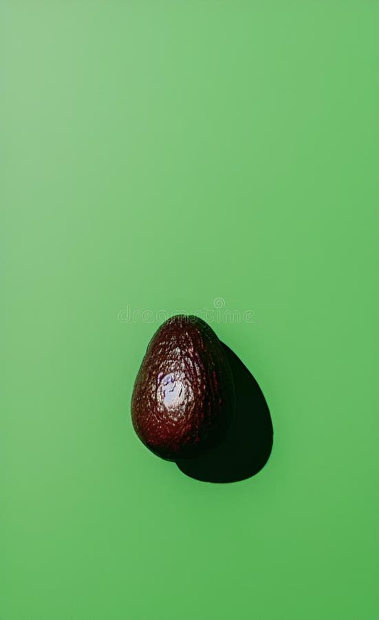 Avocado, Fruit, Vegetable on a Light Background Stock Illustration ...