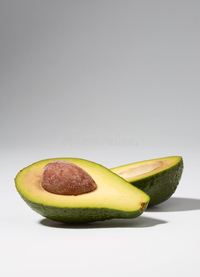 Avocado half stock image. Image of tropical, food, fresh - 12545861
