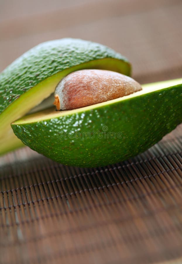 Avocado half stock photo. Image of organic, refreshment - 12545910