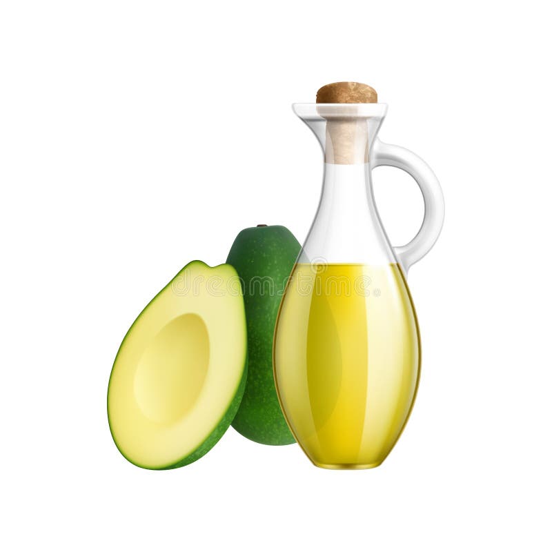 Avocado Oil Icon stock vector. Illustration of gourmet - 238786366