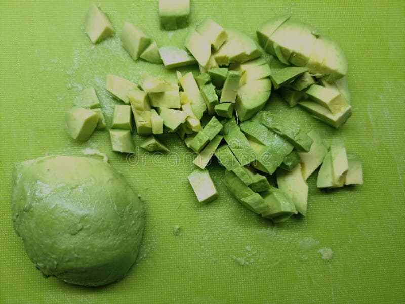 Avocado Peeled Process Slicing Stock Photos - Free & Royalty-Free Stock ...