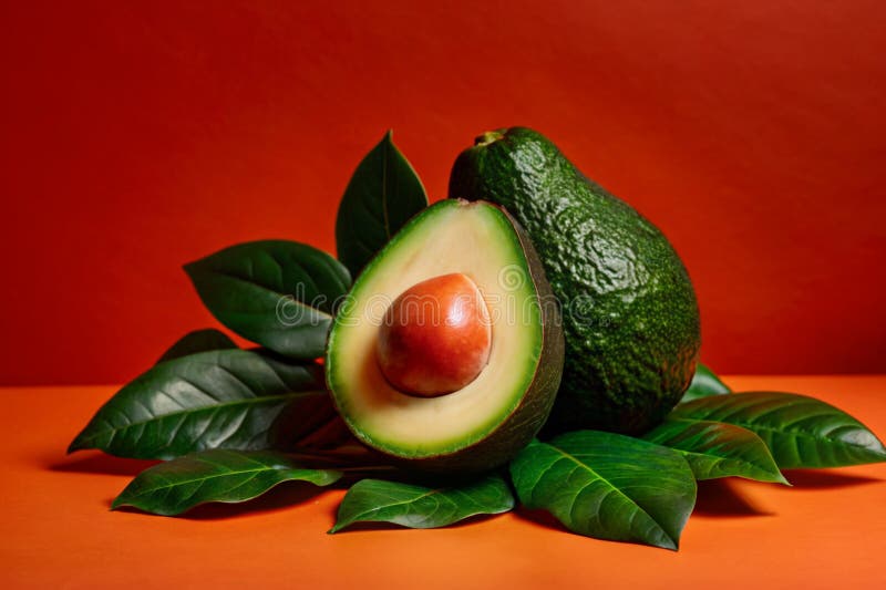 Avocado Photo Shoot in the Studio Stock Illustration - Illustration of ...