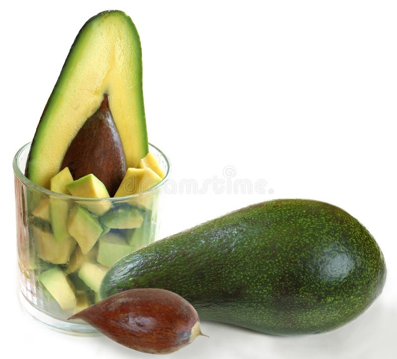 Avocado shape stock image. Image of fresh, balance, isolated - 2328395